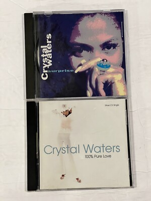 Crystal Waters 2 Cd Lot Surprise - 100% Pure Love | eBay