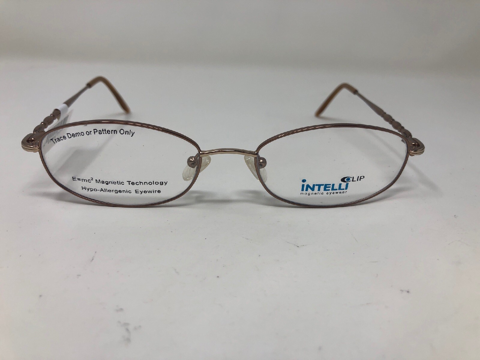 Intelli Eyeglasses Frames Magnetic Eyewear 710 Metal Brown 53–18-135 ...