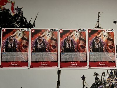 One Piece TCG Squard OP02-009 UC Play Set (x4 Cards) | eBay Australia
