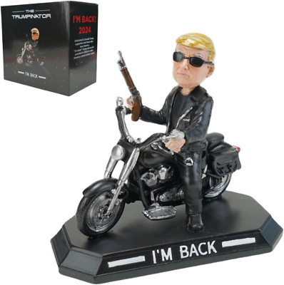 2024 Donald Trump Merchandise, the Trumpinator Bobblehead Upgrade: I’M ...