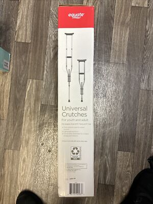 equate Universal Crutches for Youth and Adult - Open Box | eBay