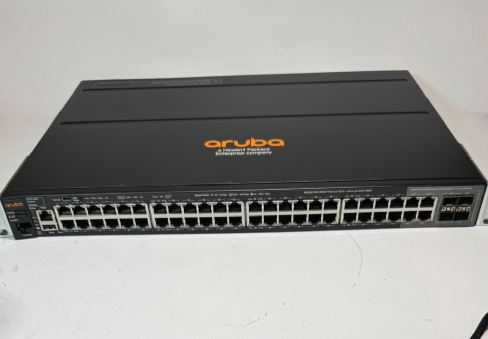 HP Aruba 2920-48G J9728A 48-Port 4 SFP Gigabit Ethernet Managed Network ...