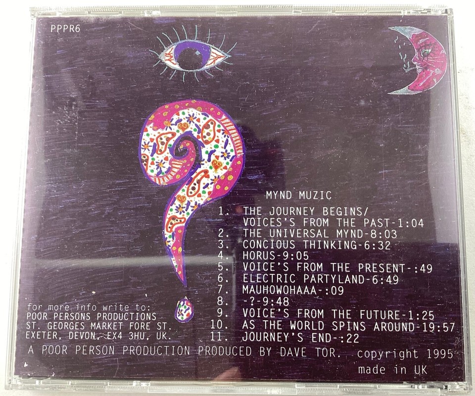 Mynd Music - I?- A Concept Of Reality UK, 1995, Psych, Acid, Rock, CD ...