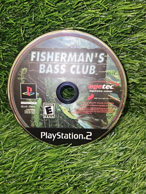 Fisherman's Bass Club PlayStation 2 PS2 Video Game Disc Only Tested ...