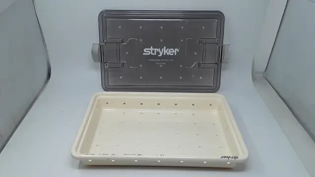 Stryker 233-410-000 Autoclavable Camera Sterilization Tray & Lid Case ...