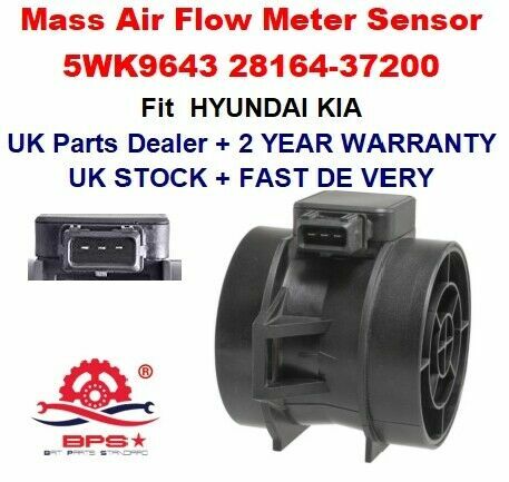HYUNDAI KIA Mass Air Flow Meter Sensor 5WK9643 5WK9643Z 28164-37200 OEM ...