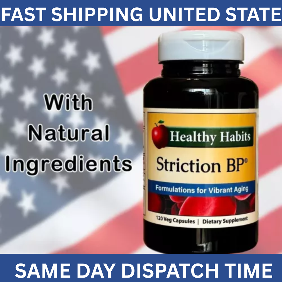 Striction BP Advanced Formula Support Healthy Blood Pressure FREE ...