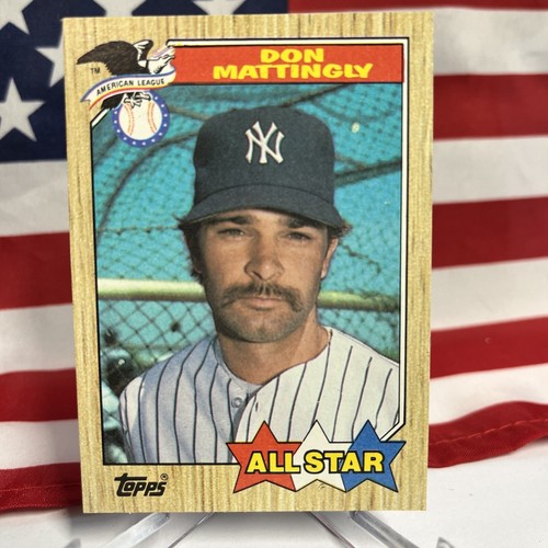 Don Mattingly 1987 Topps - American league All Star # 606 New York ...