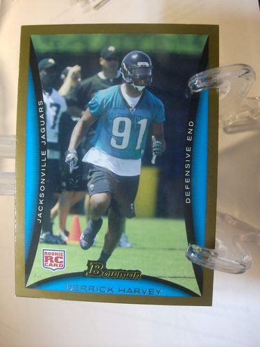 2008 Bowman Gold Football Card #237 Derrick Harvey (93871) | eBay