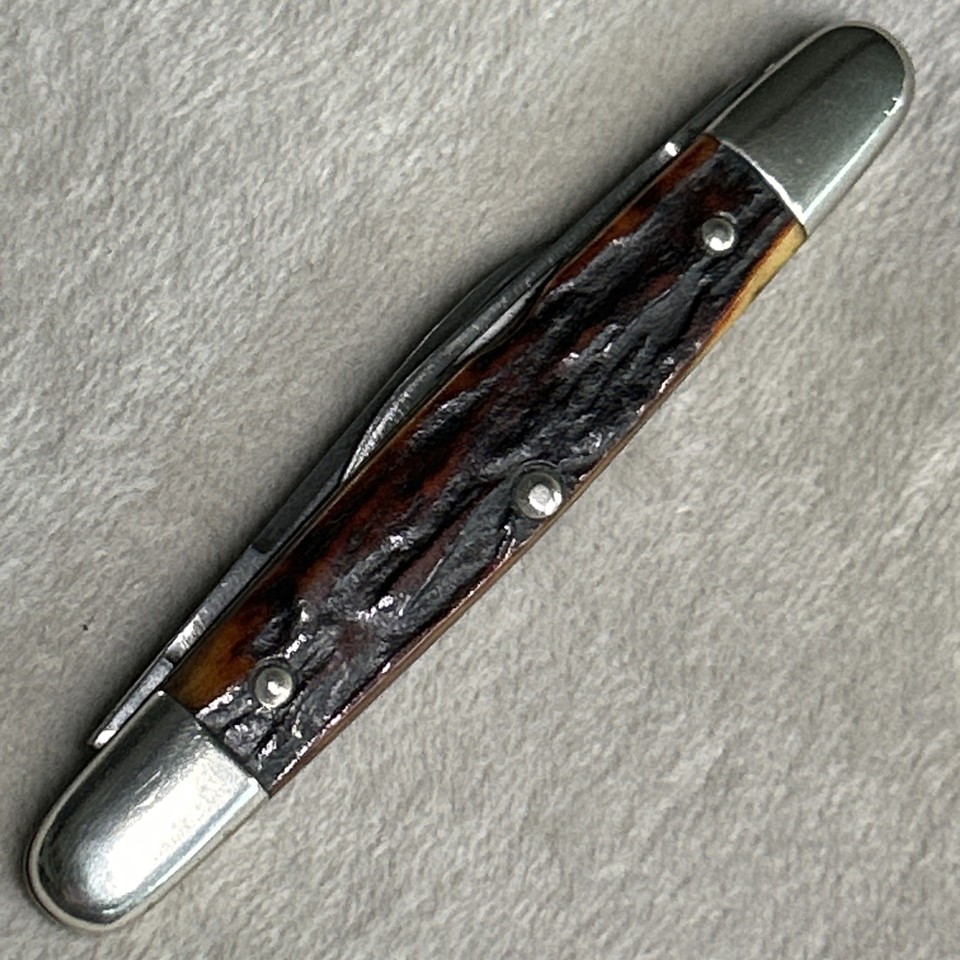 1940-64 Case XX SPX Red Stag Eisenhower Pocket Knife Rare | eBay