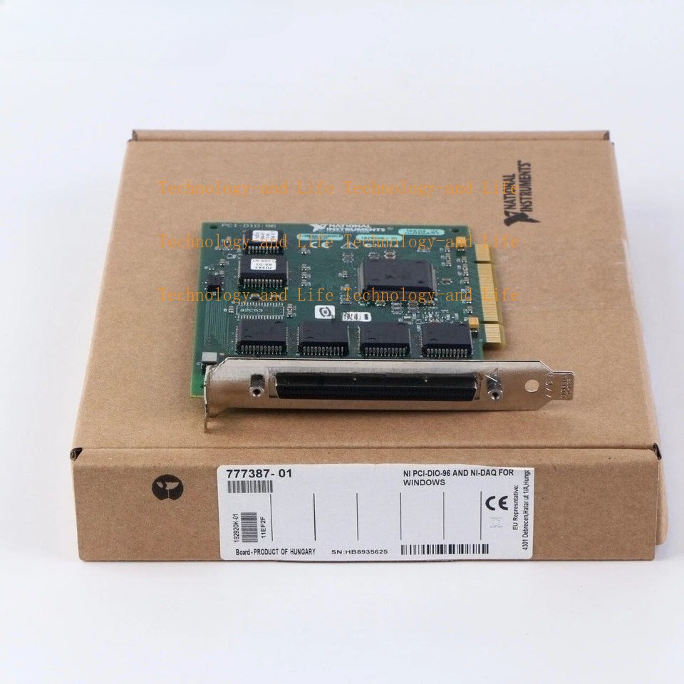 New In Box National Instruments NI PCI-DIO-96 777387-01 PCI I/O ...