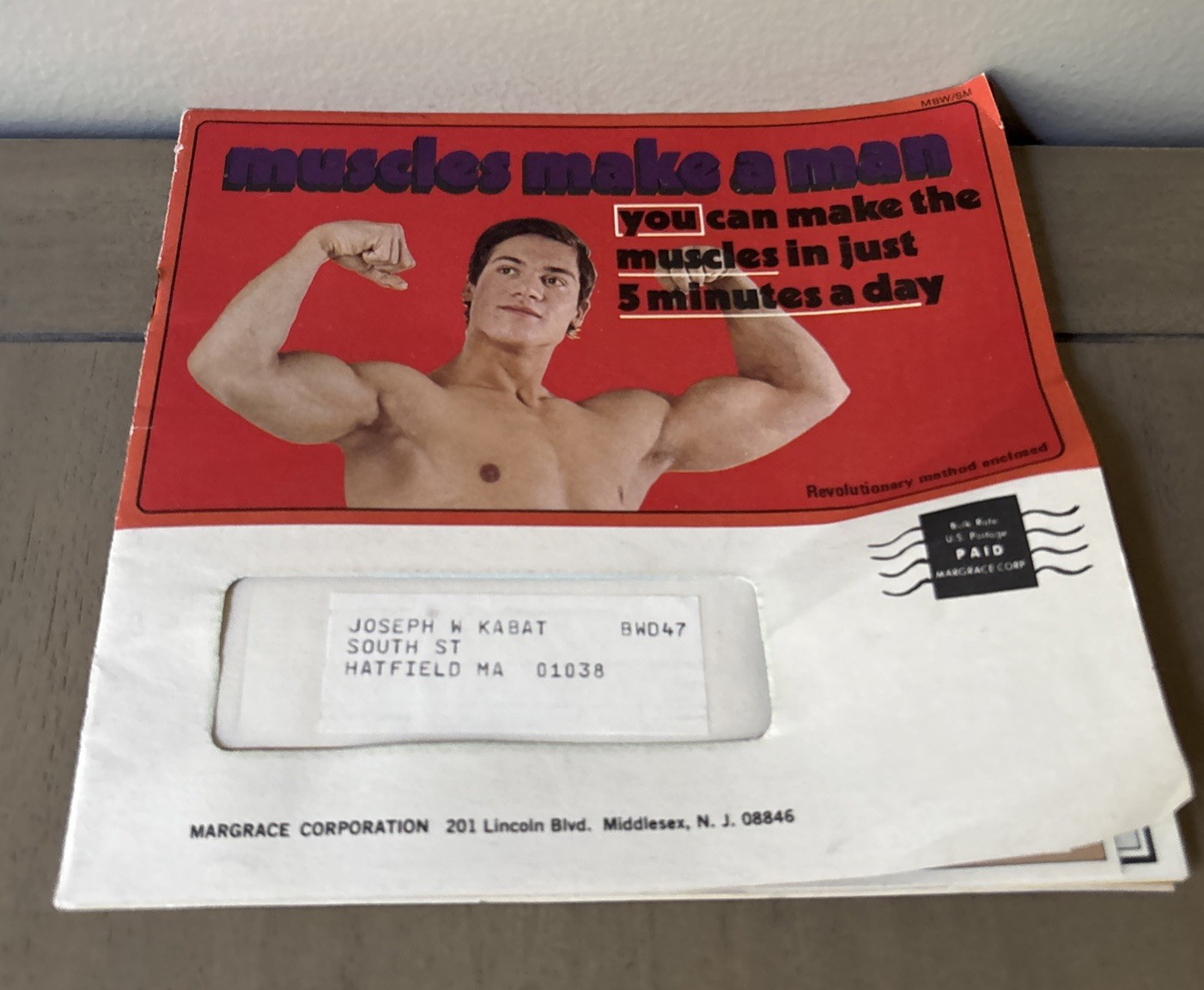 Vintage Muscles Make A Man Bodybuilding Muscle Booklet | eBay