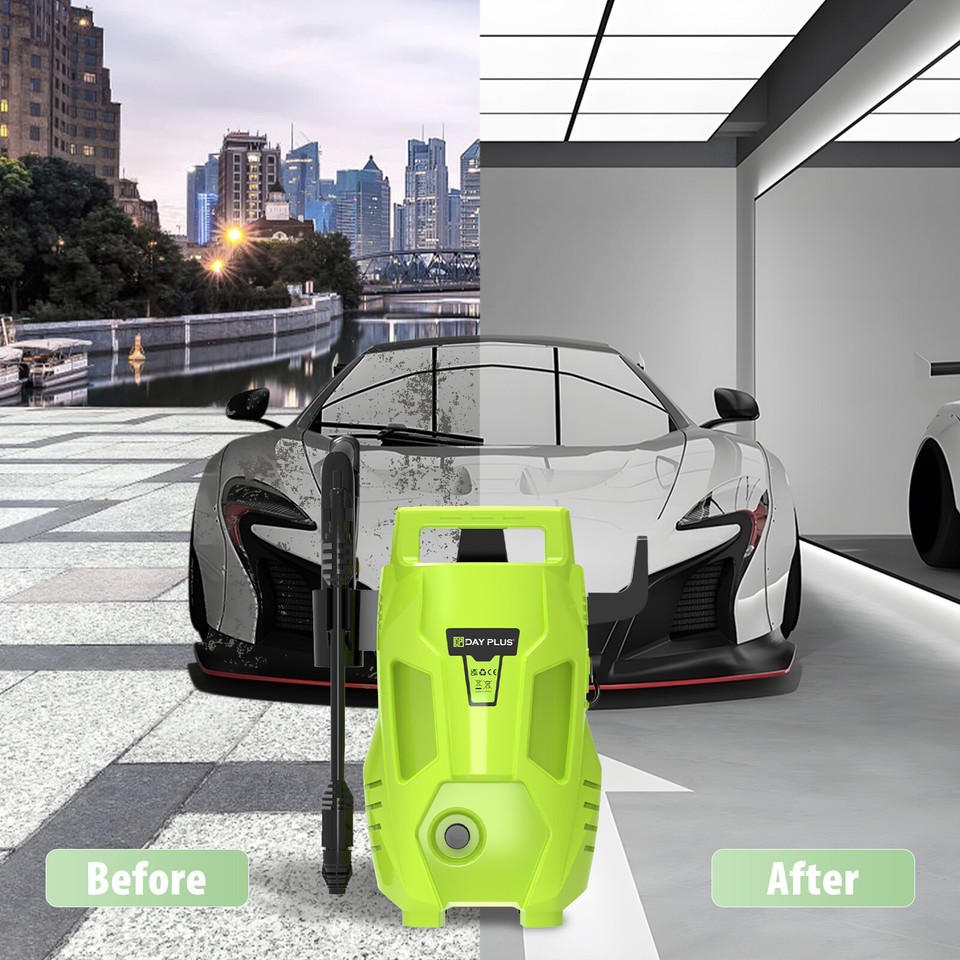 6500W Electric High Pressure Washer 380Bar PSI Power Jet Wash Patio Car ...