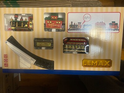 LEMAX Yuletide Express Train Set Holiday Village Animated & Musical | eBay