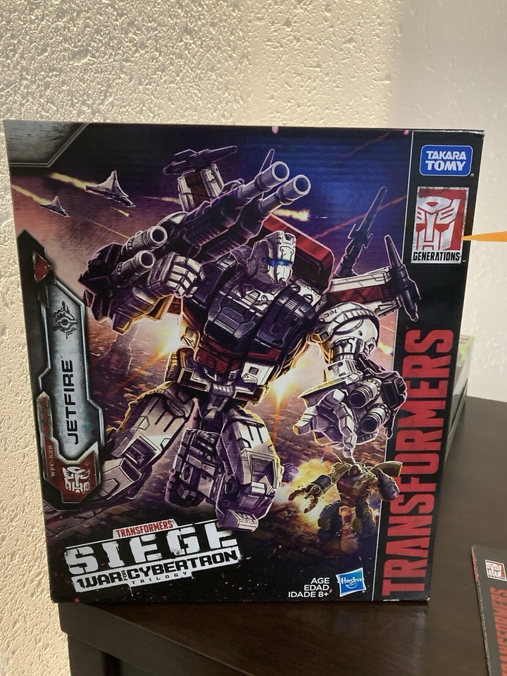 Hasbro Transformers Siege Jetfire Original Release Complete in Box WFC ...
