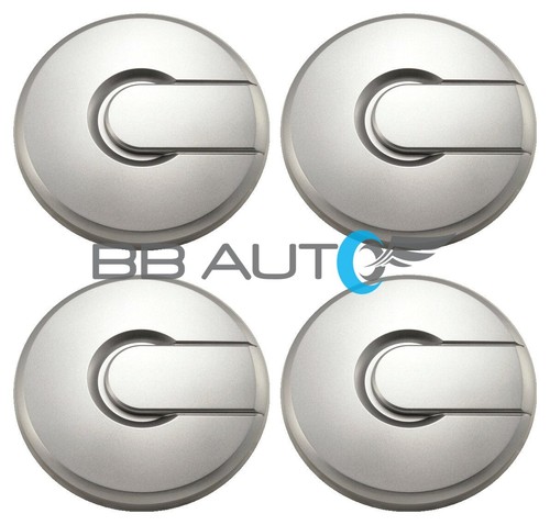 NEW 2003-2009 HUMMER H2 H-2 17" WHEEL HUB CENTER CAPS SILVER SET of 4 ...