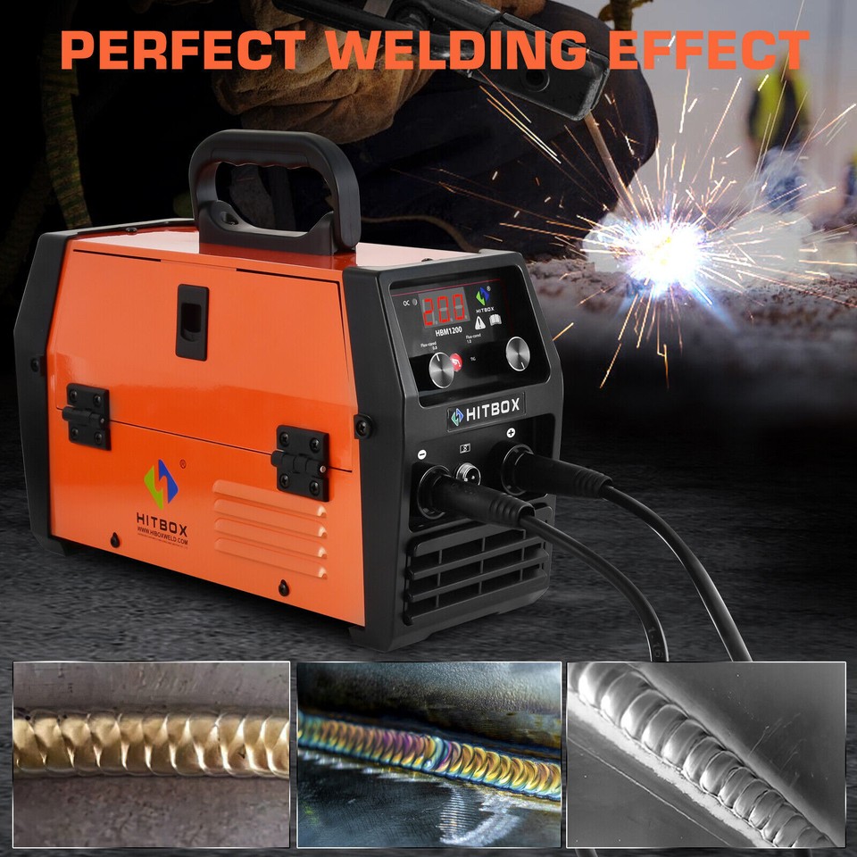 3IN1 MIG WELDER INVERTER 200A DC MMA FLUX CORE TIG ARC/MIG WELDING ...