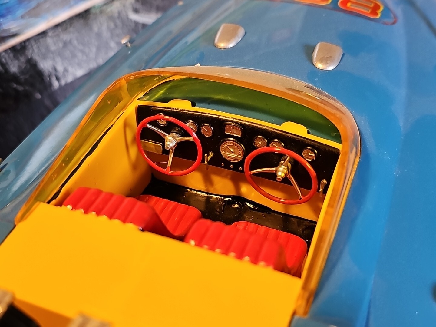 Vintage Idea Model Co. Tiger Delta High Speed Boat Kit - Motorized ...