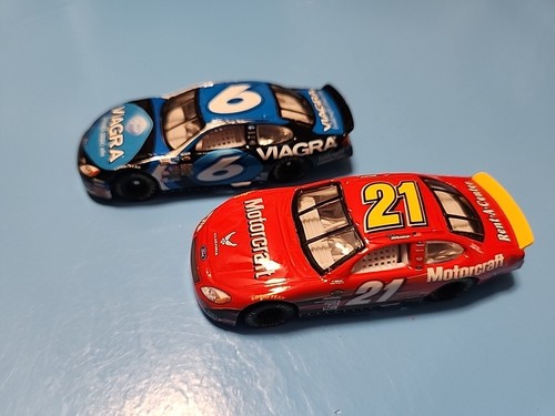 Hot Wheels Racing Nascar Race Car #21 Ricky Rudd Mark Martin #6 ...