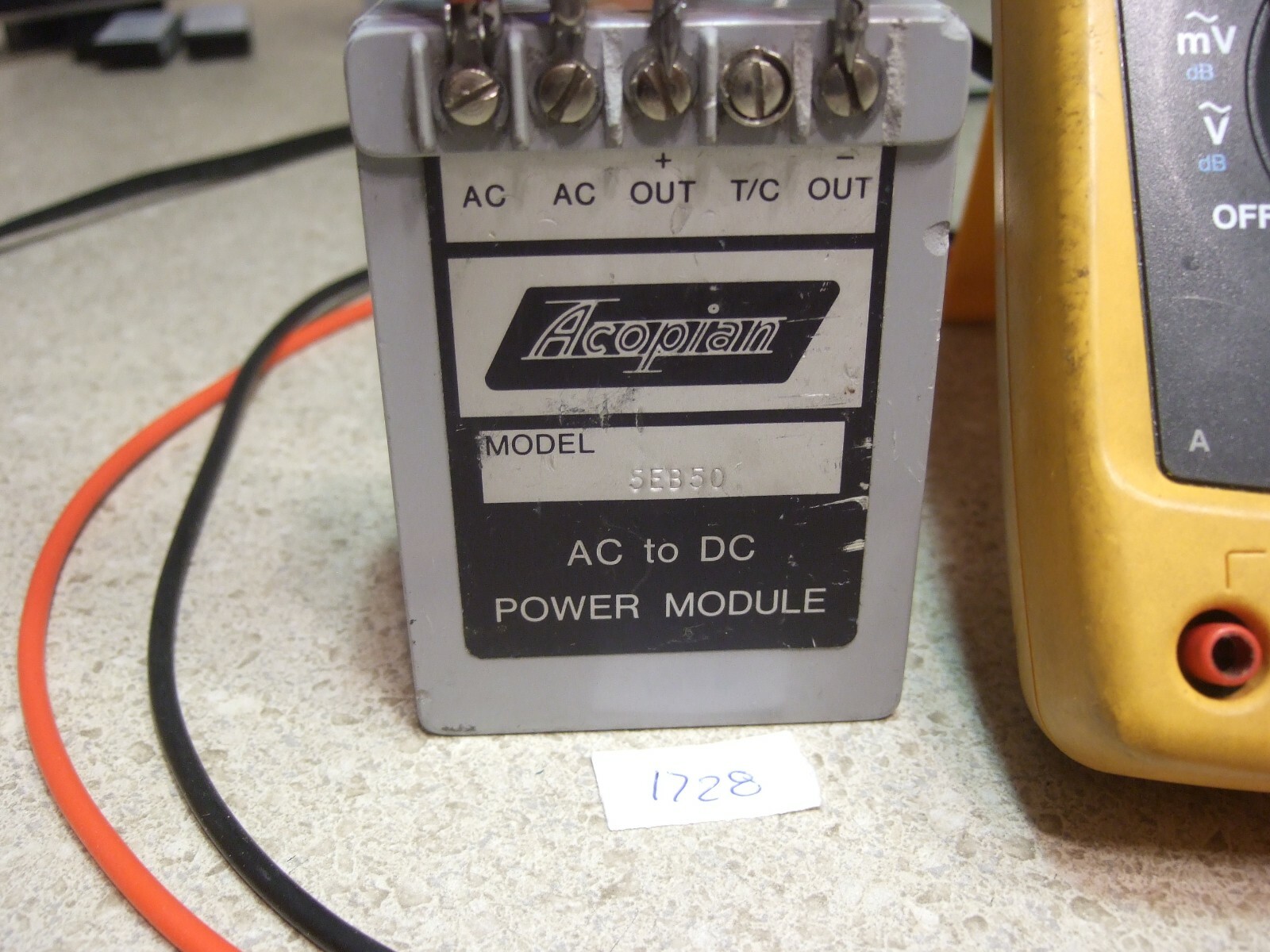 Acopian 5EB50 5VDC 500 mA DC Power Supply Module - Tested! | eBay