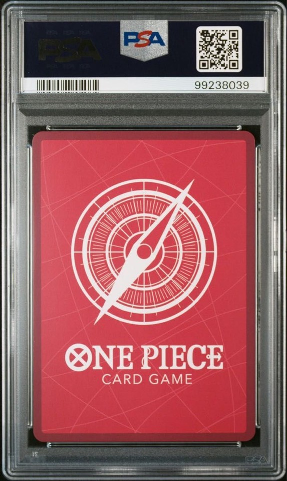 PSA 10 One Piece Card Game Charlotte Pudding Leader Parallel OP08-058 ...