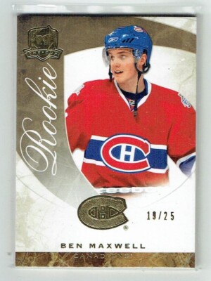08-09 UD Upper Deck The Cup Ben Maxwell /25 Gold Spectrum Rookie | eBay
