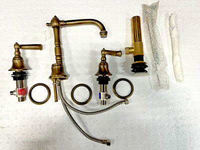 Andre Collection AN2051-237-2H-HB Contry Style Lav. Faucet Bronze MF28 ...