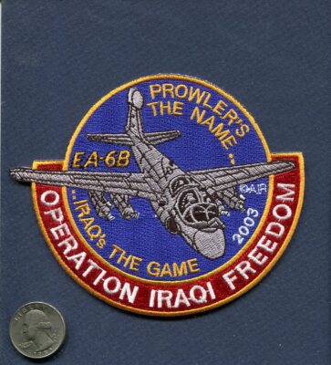 EA-6B PROWLER OIF Operation Iraqi Freedom 2003 US NAVY VAQ USMC ...