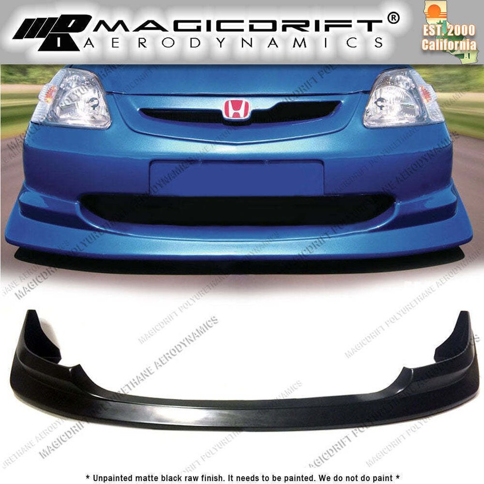 For 02-05 Honda Civic SI EP3 USDM HATCHBACK AW WALKER Front Bumper Body ...