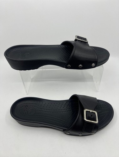Women’s Crocs Black 9 Adjustable Strap | eBay