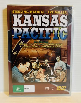 Kansas Pacific - Sterling Hayden - Brand New & Sealed - Region 0 - DVD ...