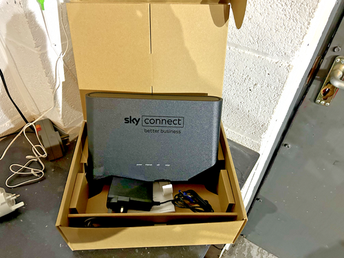 Sky Connect Business Wireless Broadband Internet Router BR440 Ethernet ...
