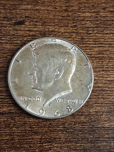 1968 D Kennedy Half Dollar 40 % Silver !!! | eBay