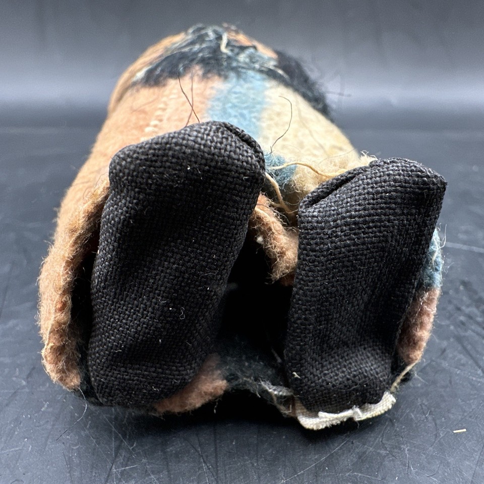 Early Native American Indian Doll & Papoose Made In Japan Skootum ...