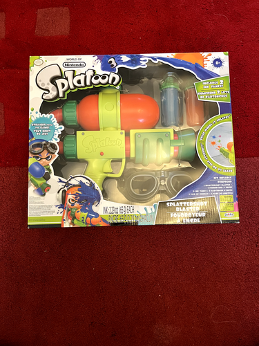 Nintendo - Splatoon Splattershot Blaster unopened in box | eBay