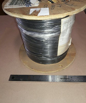 (25 FT) CCI/Saxton M17/28-RG58 Black Radio Freq Cable 1/C 20Awg 19S ...