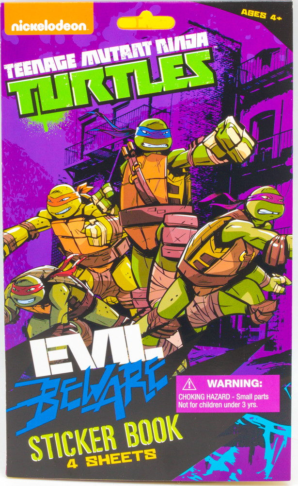 Teenage Mutant Ninja Turtles Sticker Book Teenage Mutant Ninja Turtles
