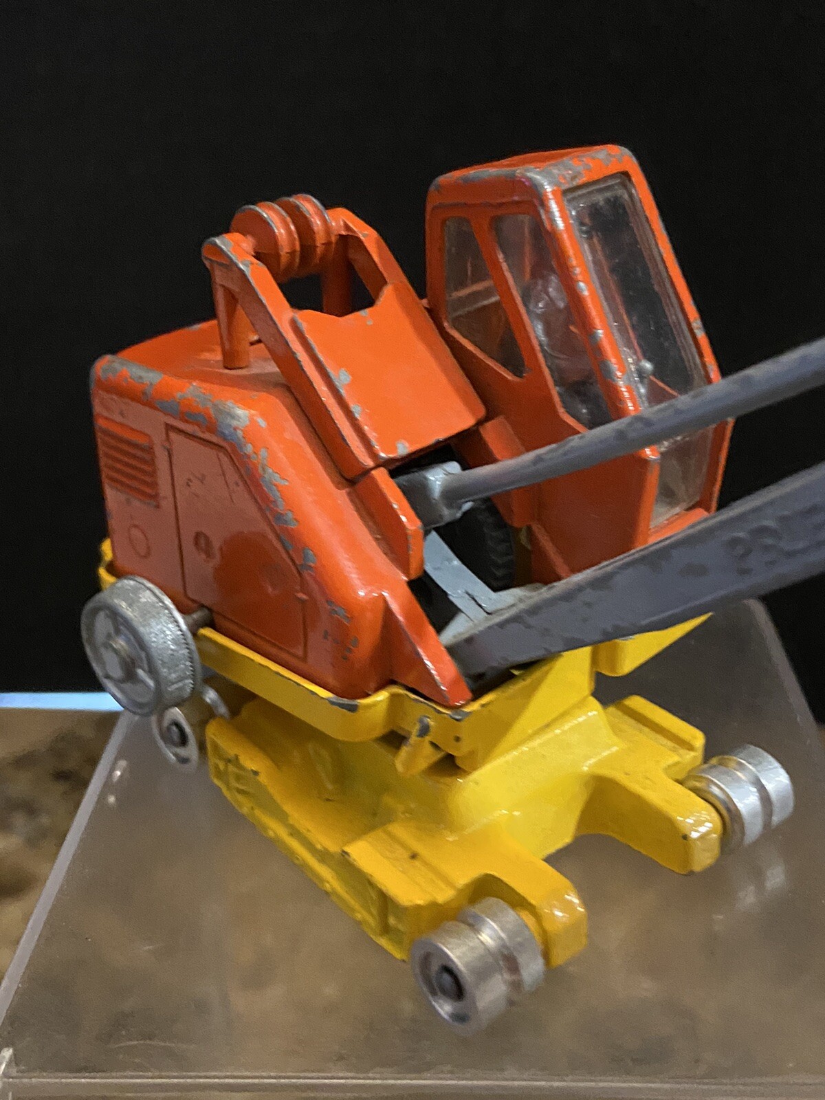 VINTAGE CORGI MAJOR TOYS # 1128 PRIESTMAN CUB SHOVEL DIECAST EXCAVATOR ...