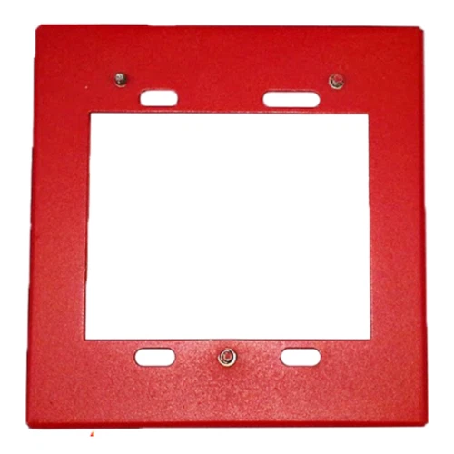 Simplex 2099-9814 Surface trim plate for Wiremold box V5744-2, red ...