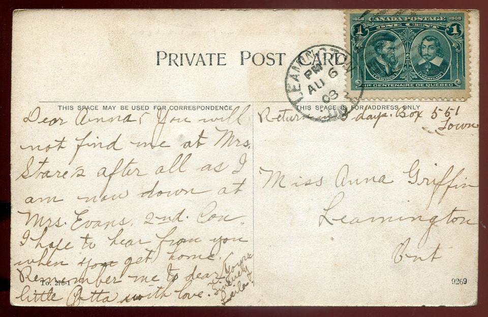 LEAMINGTON Ontario Postcard 1908 Point Pelee East Beach | eBay