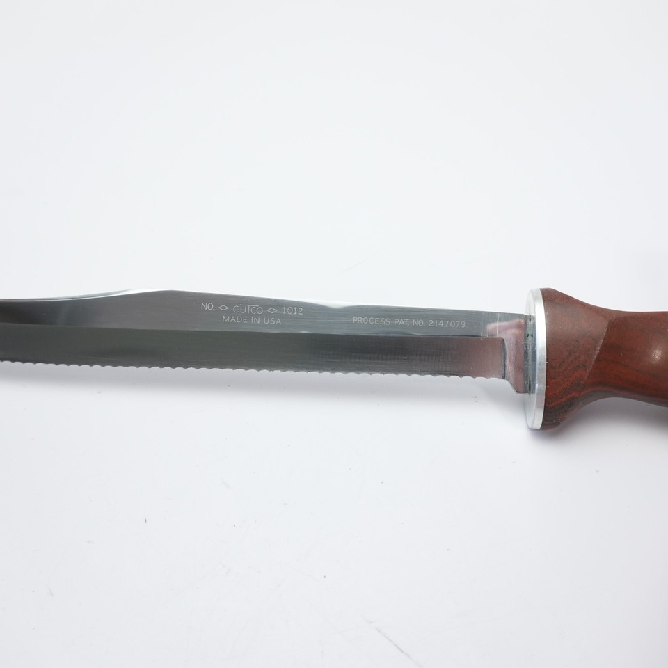 Cutco 1012 Large Hunting Style Carving Knife - 13 3/8" Long Serrated | eBay