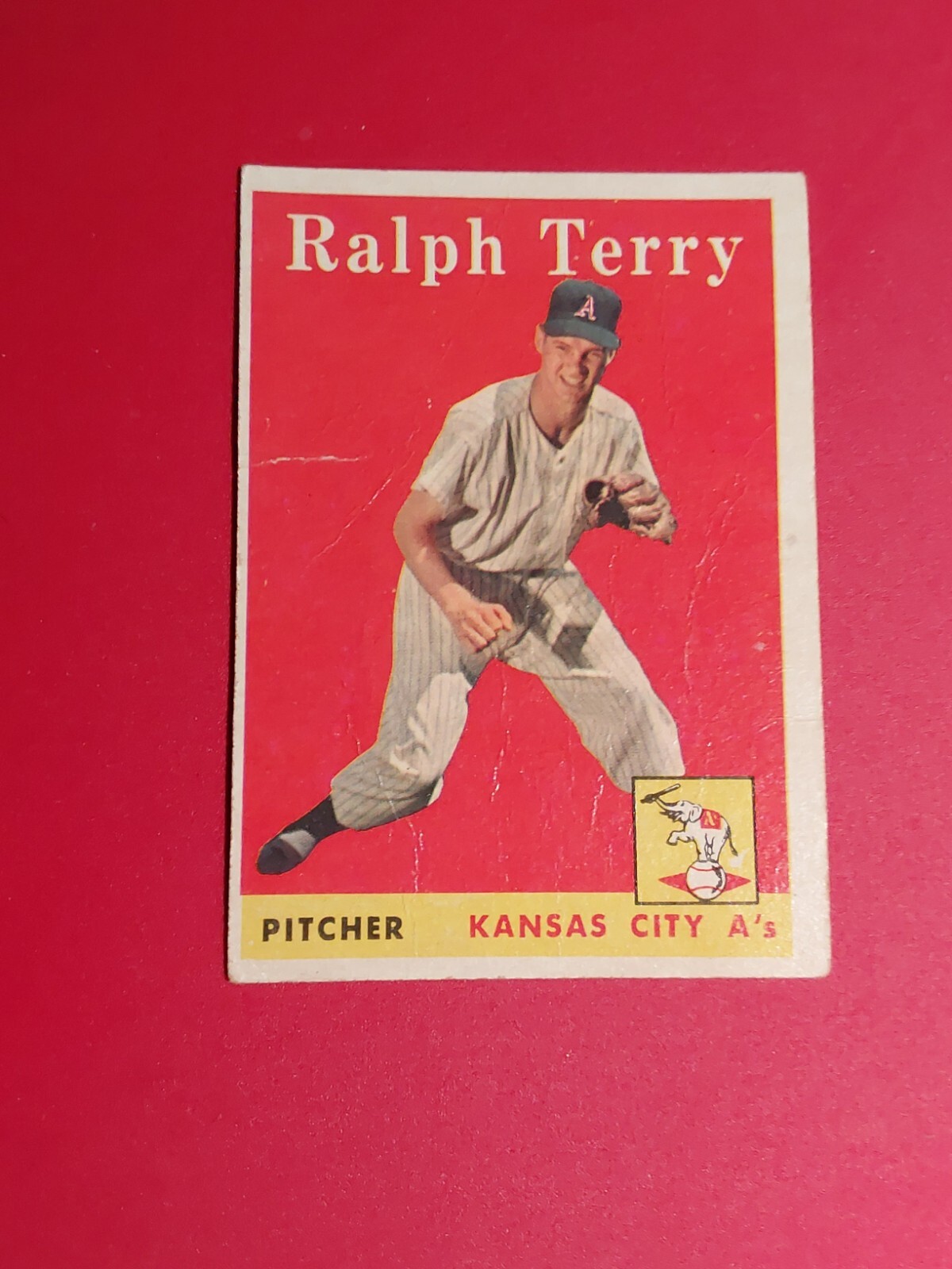 1958 Topps Ralph Terry #169 | eBay