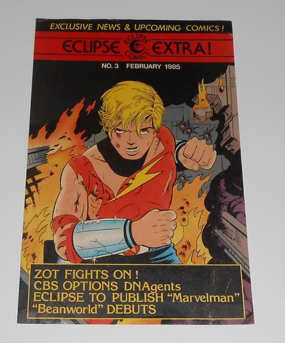 Vintage 1985 Eclipse Extra No 3 Advertising Upcoming Comics Beanworld ...