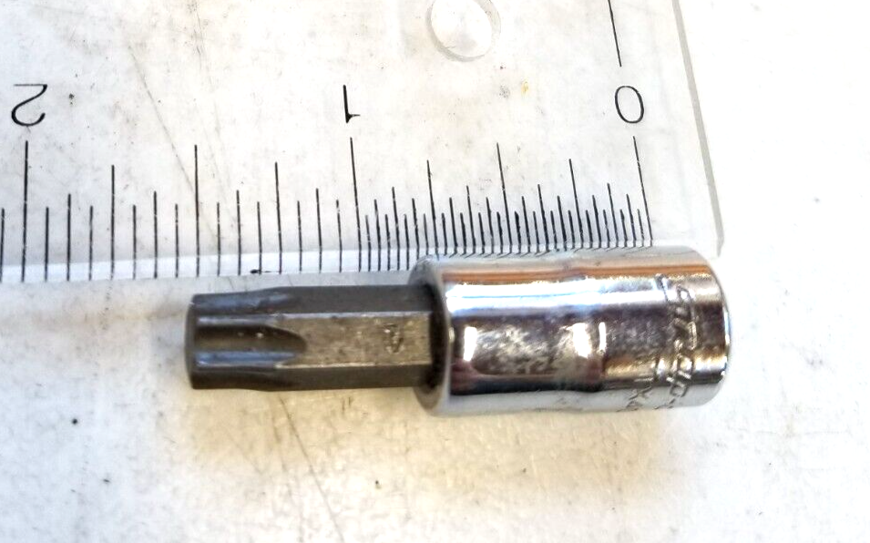 SNAP-ON TTX40E T40 Torx 1/4" Drive Standard TORX Bit Socket Driver | eBay