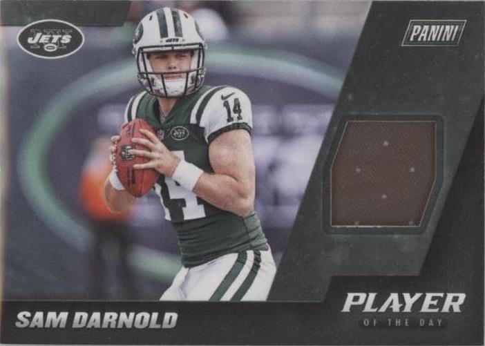 2018 Panini Player of the Day - Jersey Action #SD Sam Darnold (MEM, RC ...