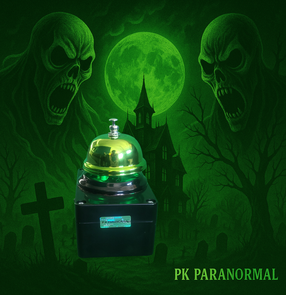 Ghost hunting equipment, dead death bell, 360 motion sensor, paranormal ...
