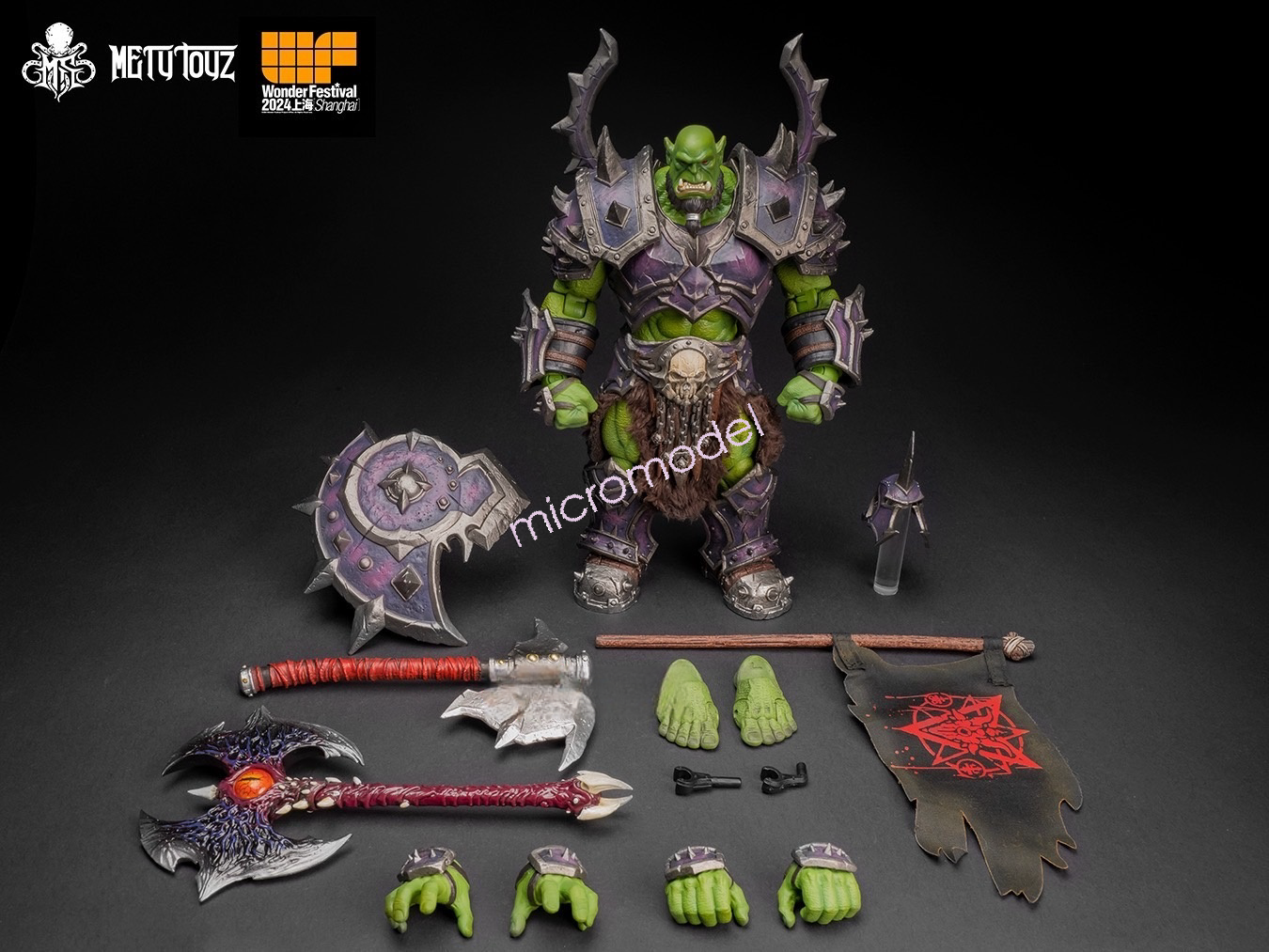 Metytoyz Orc Warrior Action Figure Toy Model Collectible Boy Gift | eBay
