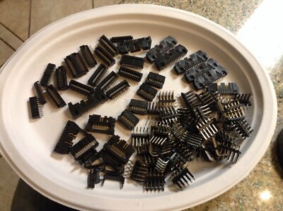 AMP / TE RIBBON CABLE PLUG CONNECTORS (100 PC ASSORTED) | eBay