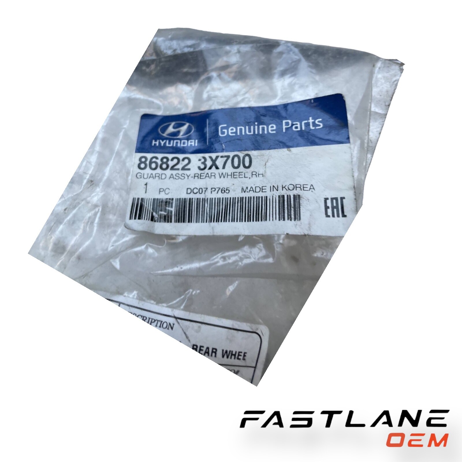 Hyundai 868123X700 Genuine OEM Fender Liner for sale online | eBay