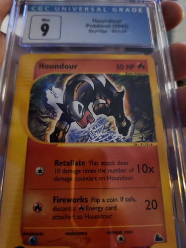 2003 Skyridge 66/144 Houndour eReader CGC 9 MINT PSA Pokémon TCG | eBay